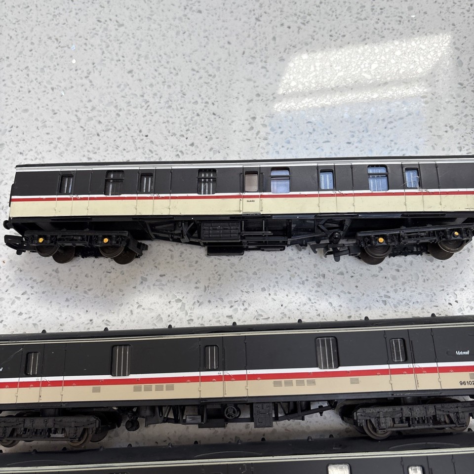 #6149 Lima L305610 BR 57' GUV Bogie Parcel Van Motorail Intercity Grey ...