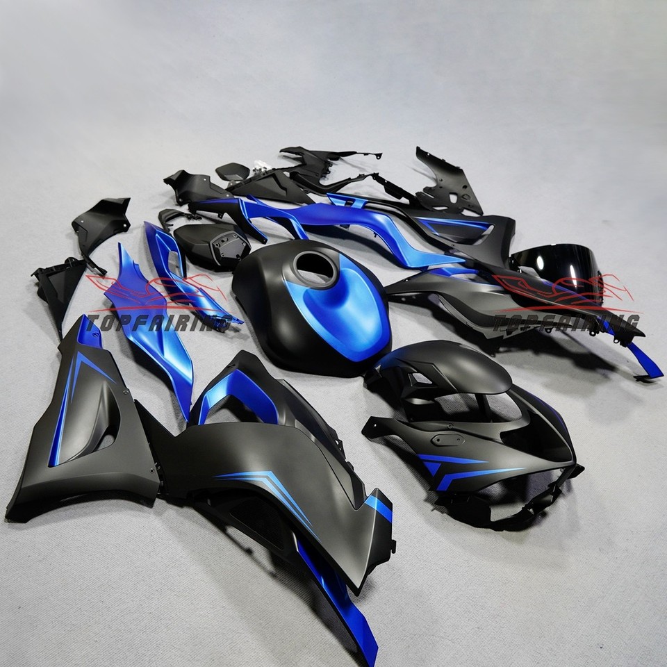 For Kawasaki Ninja ZX6R 2024 2025 ZX636 Matte Blue Black Fairing Kit ...