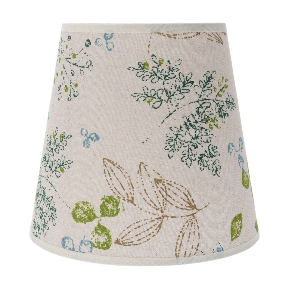 1PC Linen Cloth Lampshade Table Lamp Lampshade E27 Lamp Holder Table ...