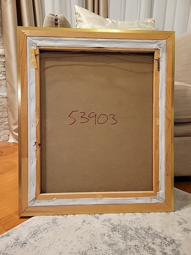 Framed Oil on Board Painting Signed by P.Rowley Landscape Ladies | eBay