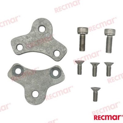 YANMAR MARINE SAIL DRIVE SPLIT PLATES OEM ZINC ANODE 196440-02690 | eBay