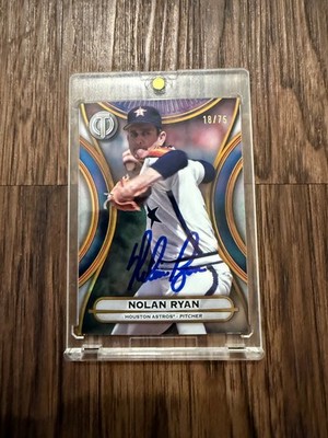 2025 Topps- Nolan Ryan- Auto Autograph- Houston Astros | eBay
