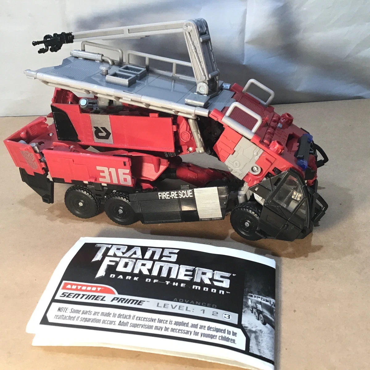 Transformers 3 Sentinel Prime Truck