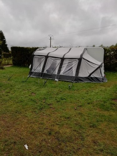 BRADCOT MODUL-AIR 390 PORCH Air Awning modular modulair base w curtains ...