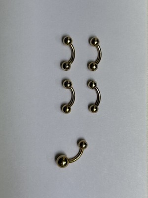 Assorted Lot of 14k Body Jewelry | eBay