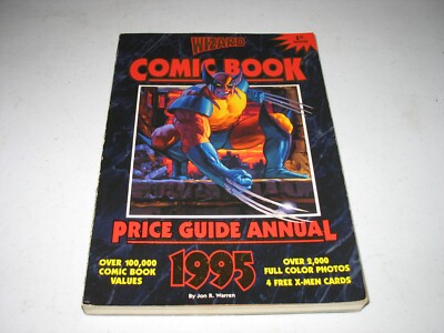 Wizard Comic Book Price Guide Annual 1995 Cards Not included VG ...