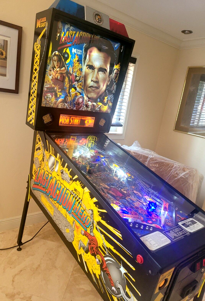 Last Action Hero Pinball Machine -HOME USE ONLY- MINT CONDITION- | eBay