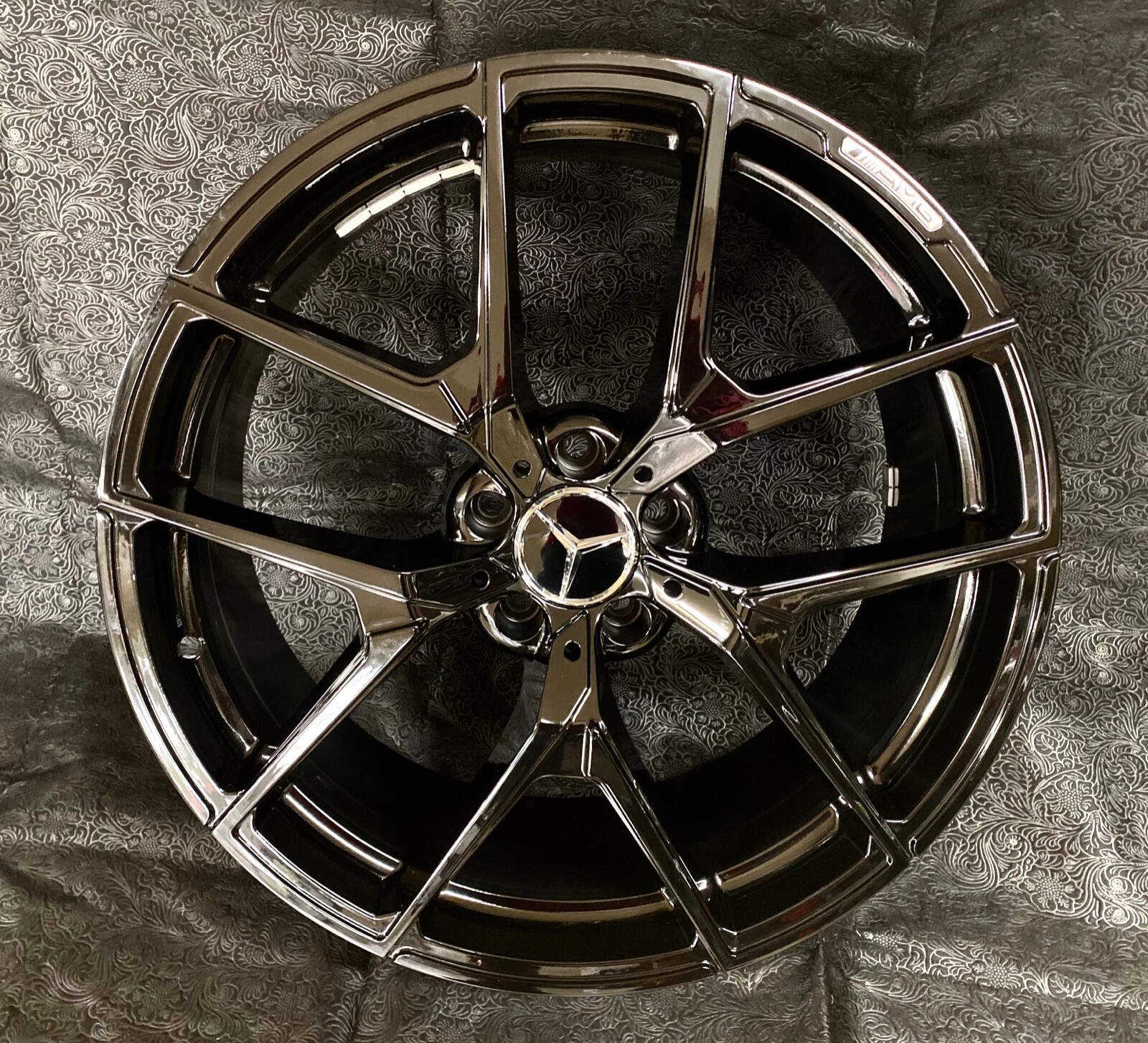 20 INCH MERCEDES SL63 RIMS WHEELS NEW SET4 20/8.5 20/9.5 SL400 SL550 ...