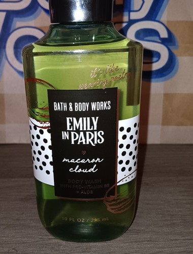 Bath & Body Works Emily In Paris MACARON CLOUD Body Wash Shower Gel 10 ...