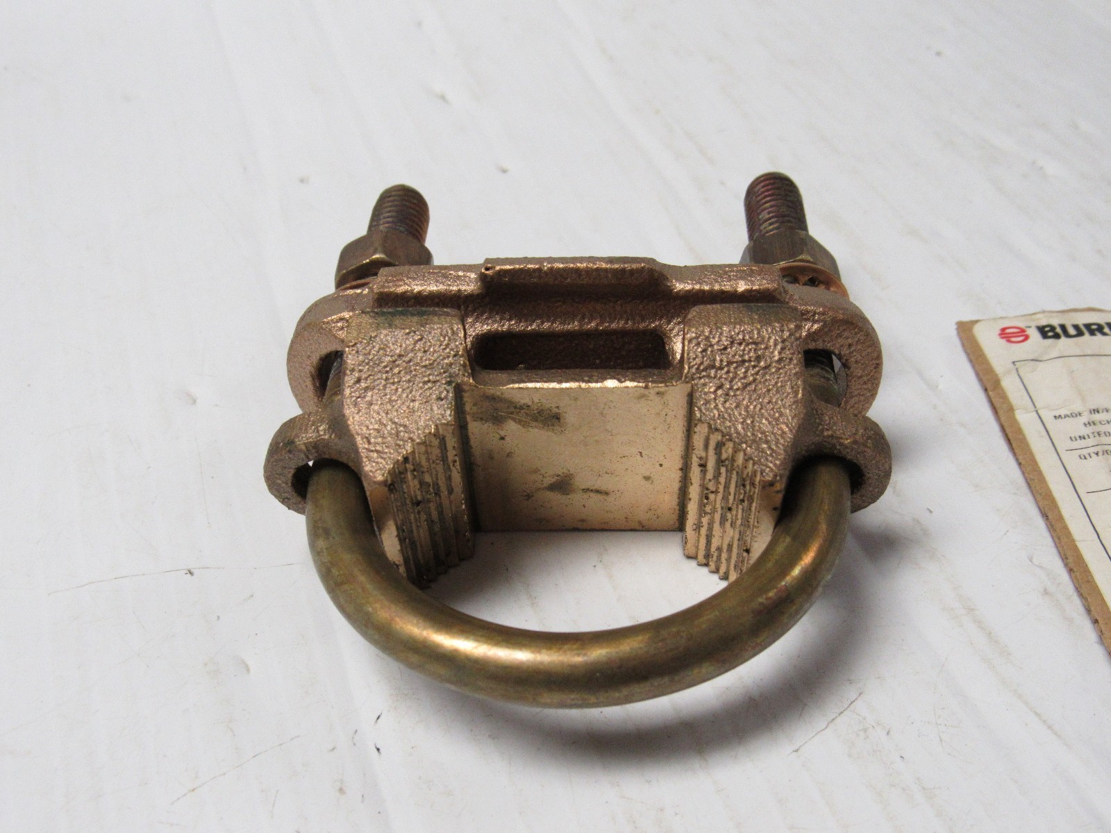 Burndy GP1726RT Raised Floor Grounding Clamp #6 Sol. - 2/0 Str ...