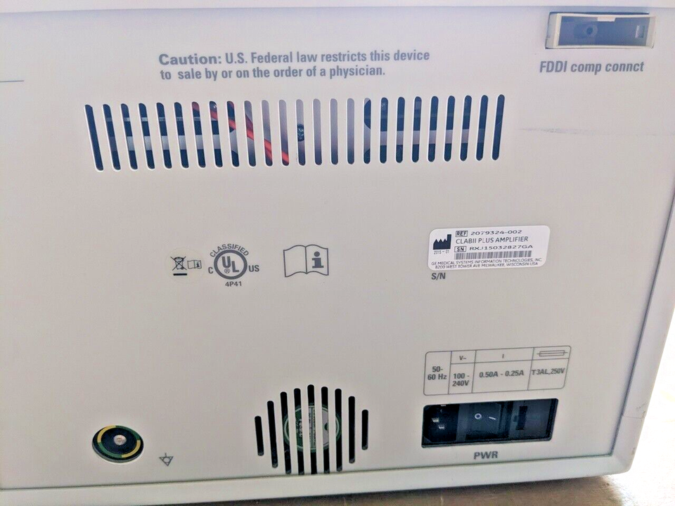 GE CLAB II Plus 64 Amplifier Cardiolab Monitor 2015 | eBay