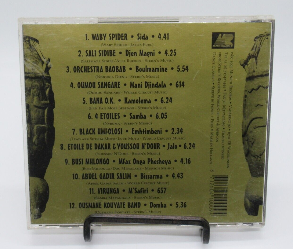 AFRIKA MOYO - AFRICAN HEARTBEAT MUSIC CD, 12 GREAT TRACKS, 1995 MUNICH ...