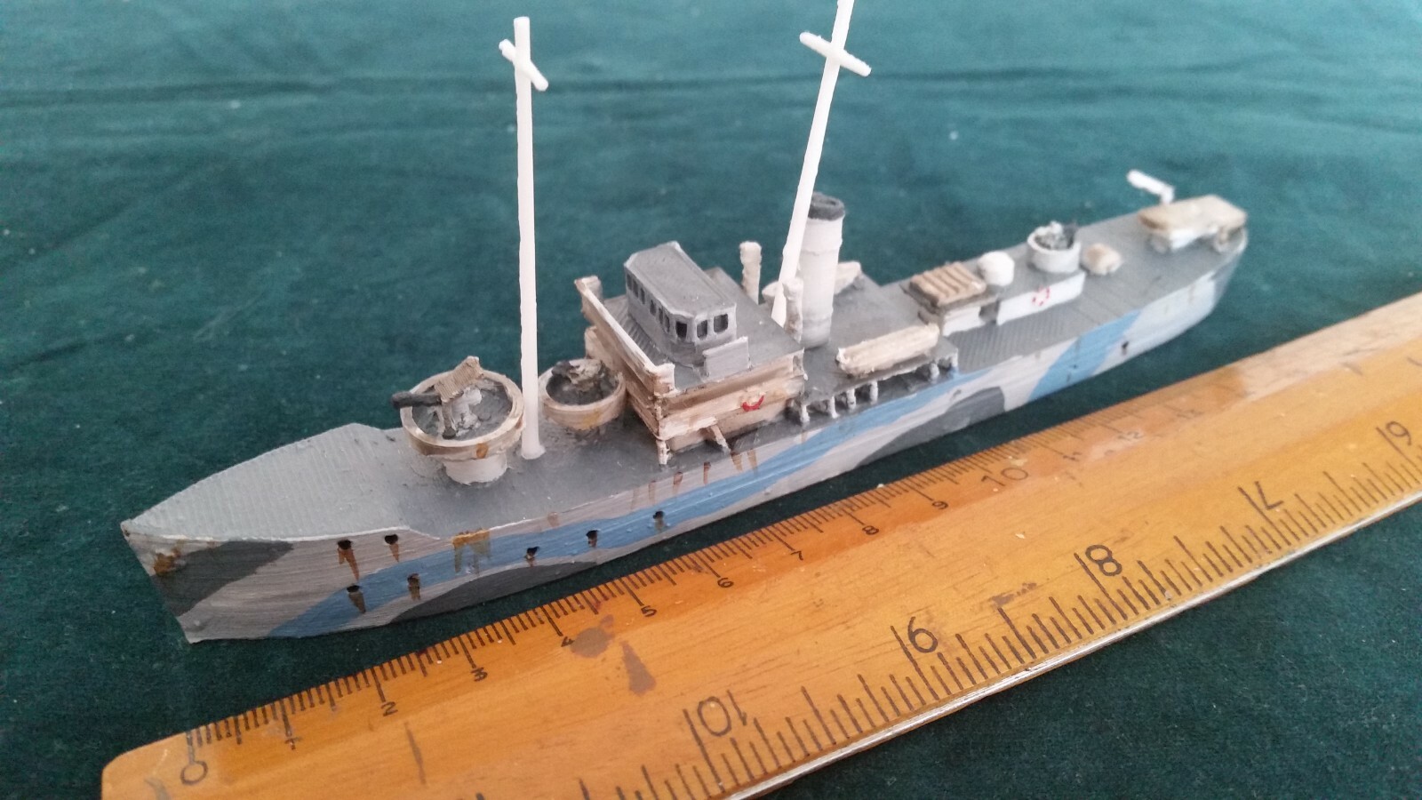 3D Printed Isles Class Trawler 1:300 for Coastal games inc Cruel Seas ...