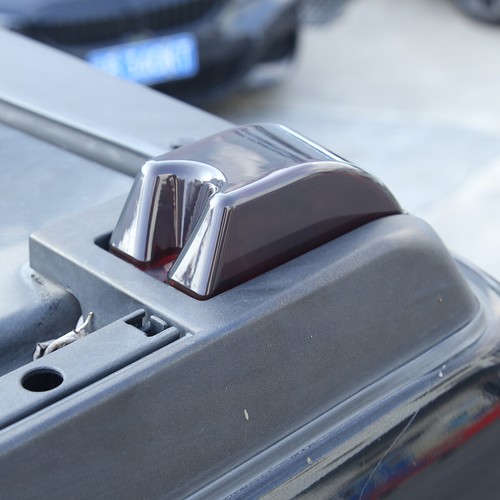 Car Roof Side Light Cover 4PCS Smoked Lamp Trim Caps For Hummer H2 2003 ...