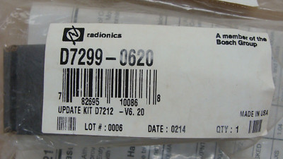 New Bosch Radionics D7299-0620 Update Kit D7212-V6.20 For D7212 | eBay