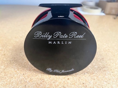 New Billy Pate Fly Fishing Marlin Reel w/ Case, anti-Reverse, RHR, MINT ...