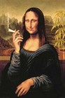 Mona Lisa Smoking Poster Poster Print, 24x36 | eBay
