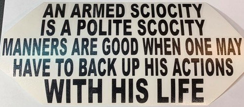 Patriotic Pro Gun Quotes #3 Die Cut Vinyl Sticker Decal 1776 Trump 2A ...