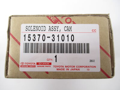 Genuine OEM Toyota 15370-0P020 Control Valve Solenoid | eBay