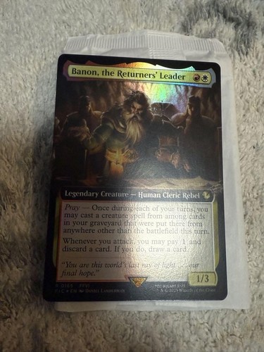 [SC] mc99 Banon The Returners' Leader | eBay