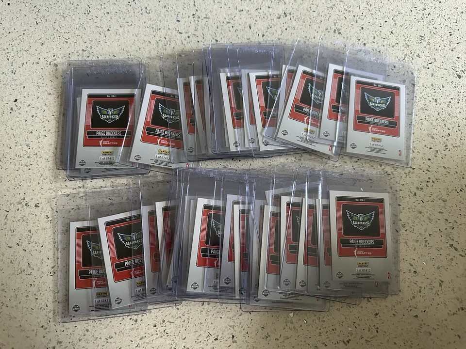 Lot of 40 2025 Panini Draft Night Paige Bueckers #DN1RC /67412 Clean ...