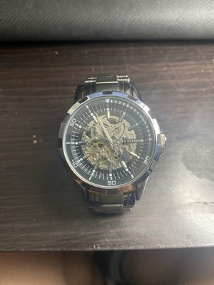 Elgin Full Skeleton Dial Watch 40mm | eBay