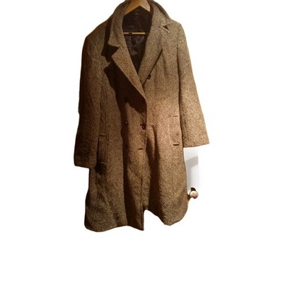 Mexx Wool Mix Coat Size 16, Medium Length (ML), Colour oatmeal? with ...