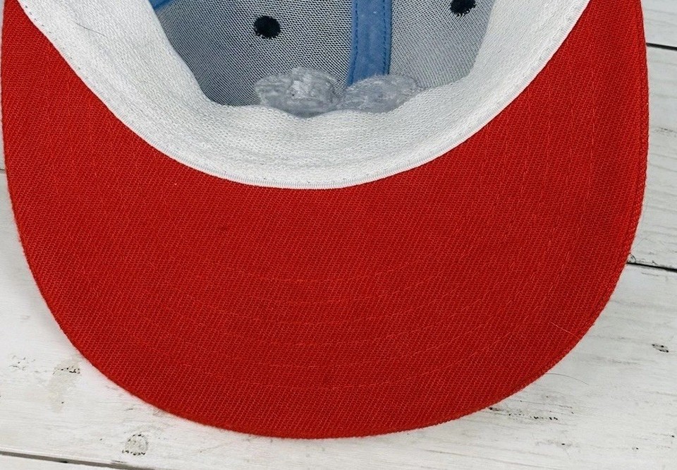 Samuel Adams Beer Hat Large XL Fitted Blue Embroidered Baseball Cap ...