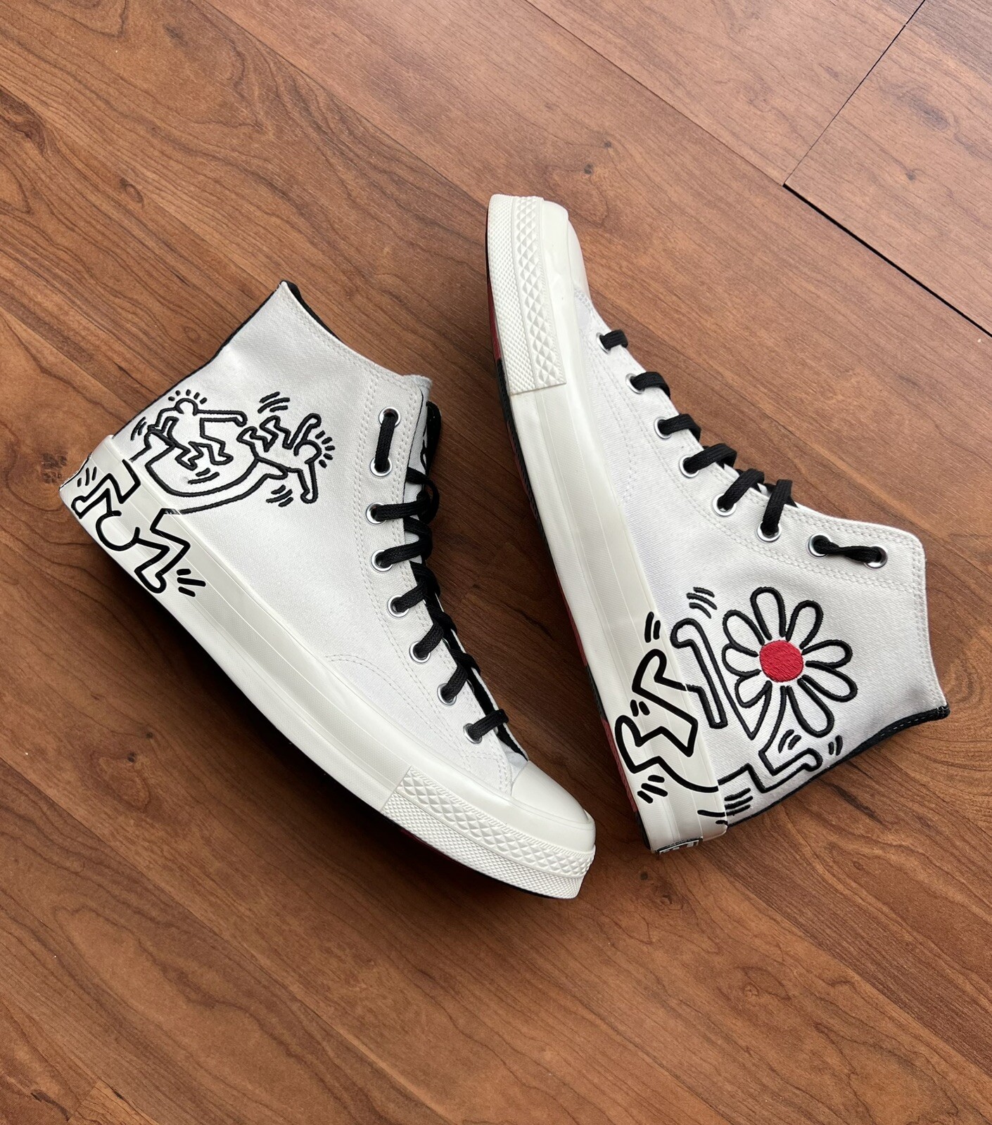 Converse Keith Haring Chuck 70 High Top Embroidered W… - Gem