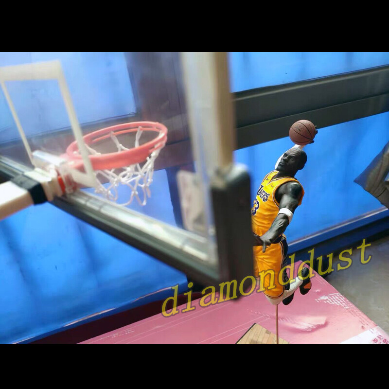 NBA #23 LeBron James Lakers Basketball Backboard Action Figure Kid Toy ...