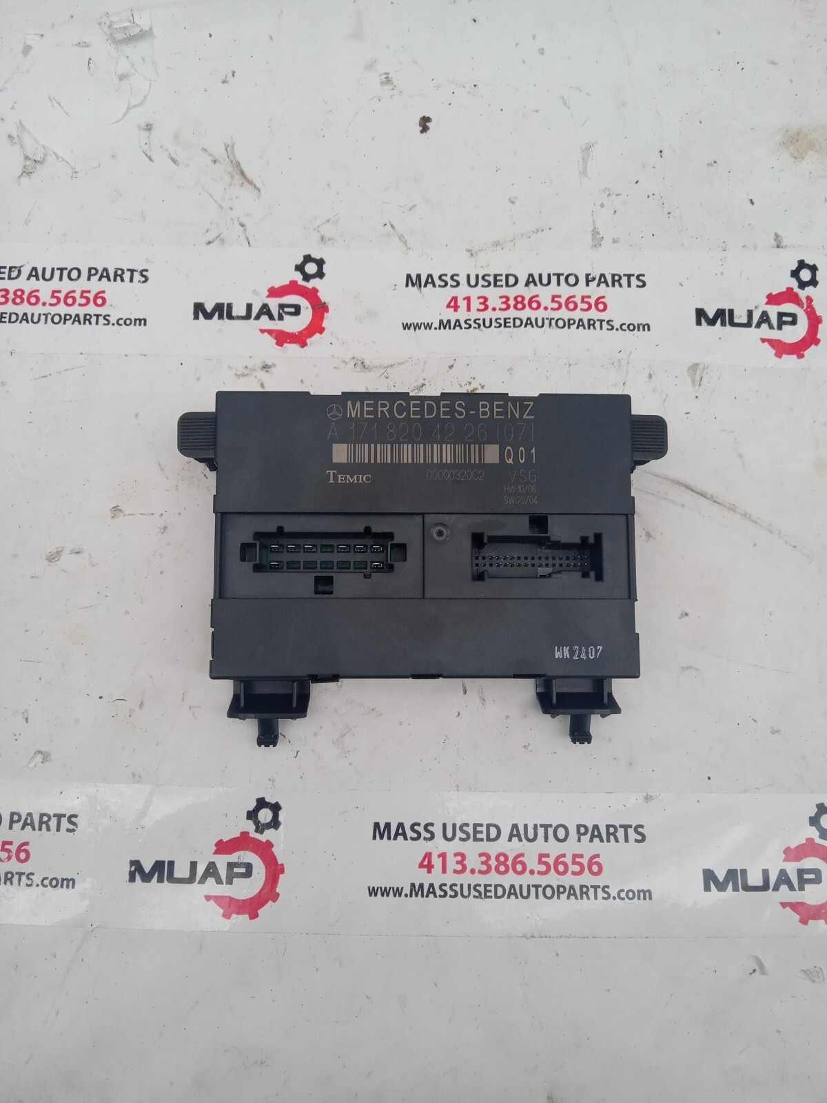 05-11 Mercedes R171 SLK280 SLK350 SLK55 Convertible Top Roof Control ...