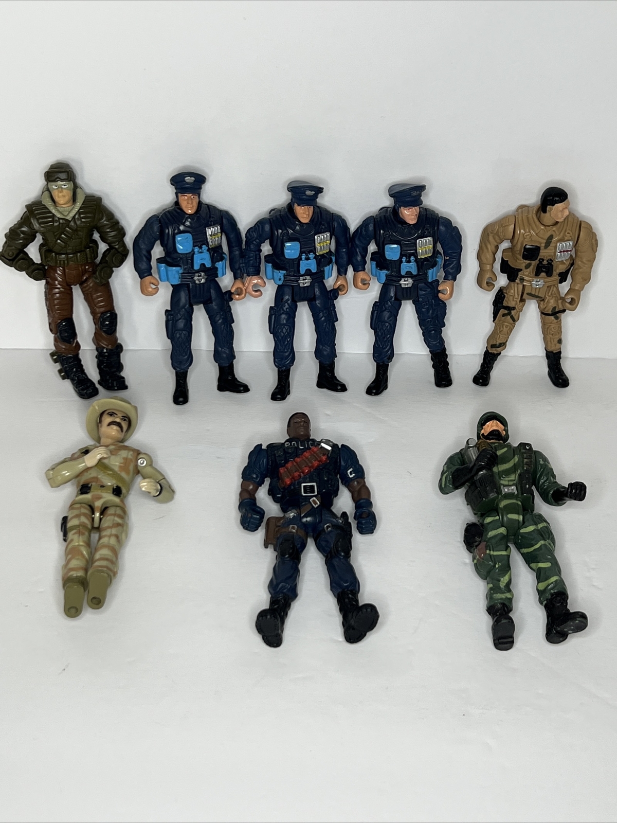 BBI Elite Force Special Forces Lot of 7 Soldiers 3.75" Action Figures ...