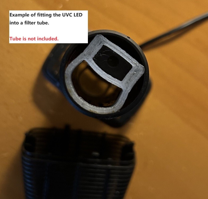 Aquarium uv light fish tank uv sterilizer UVC LED UVC-310 water cleaner ...