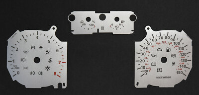 Lockwood Speedo Conversion Dial KMH to MPH Fits: Ford Focus Mk2.5 and ...