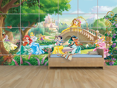 Disney Princess Castle Poster Massive Huge Room Kids 252Cm X 150Cm | eBay