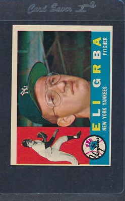 1960 Topps #183 Eli Grba Yankees EX *4940 | eBay