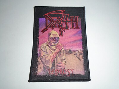DEATH LEPROSY WOVEN PATCH | eBay