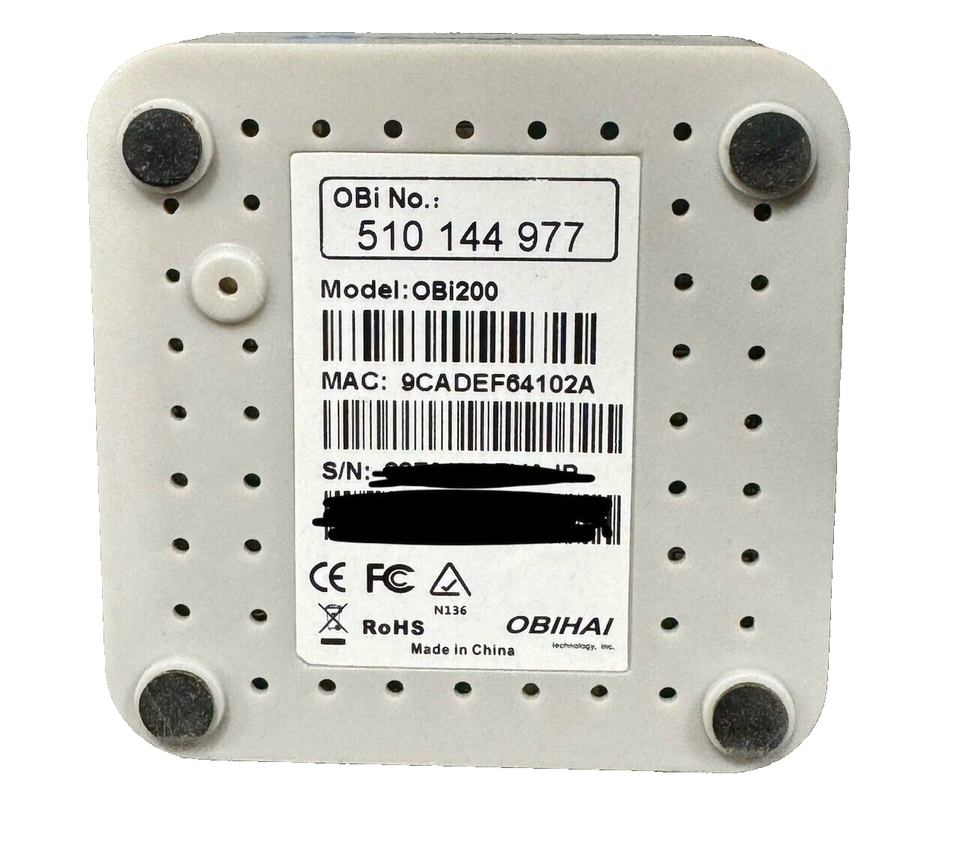 Obihai OBi200 1-Port VoIP Adapter for Google Voice | eBay