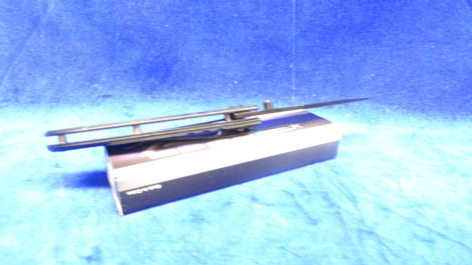 Rite Edge Knife - Black- Steel Blade #210835-BK New in Box NICE POCKET ...