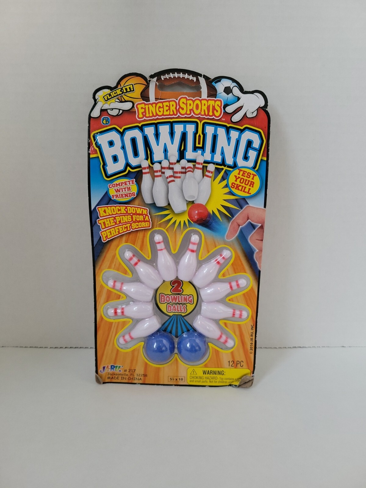 New Jaru Tabletop Finger Sports Novelty Bowling Game | eBay