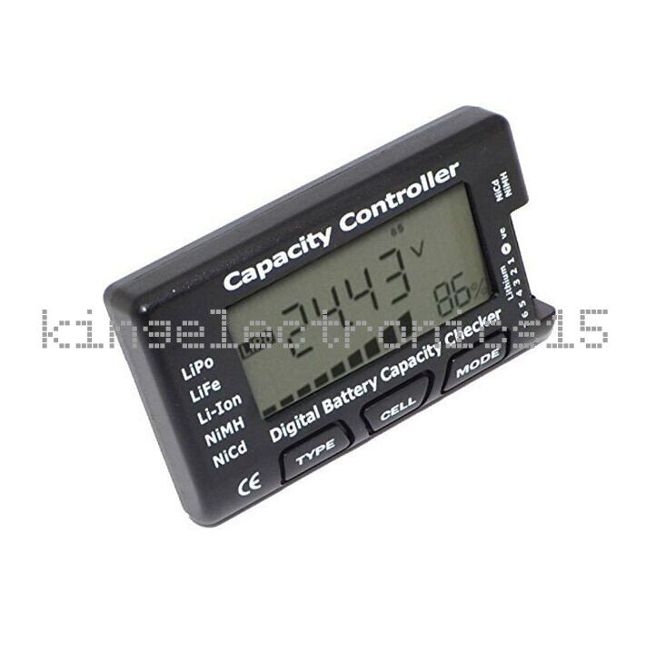 RC CellMeter-7 Digital Battery Capacity Checker F NiMH Nicd LiFe LiPo ...