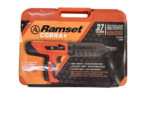 Ramset Cobra Plus .27 Semi Auto Powder Actuated Tool 16944 (NEW MODEL ...