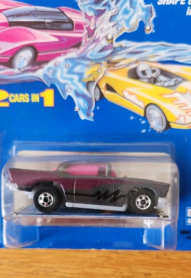 1991 Hot Wheels Convertables Hot Rods Shiftin' 50's 2 In 1 Color ...