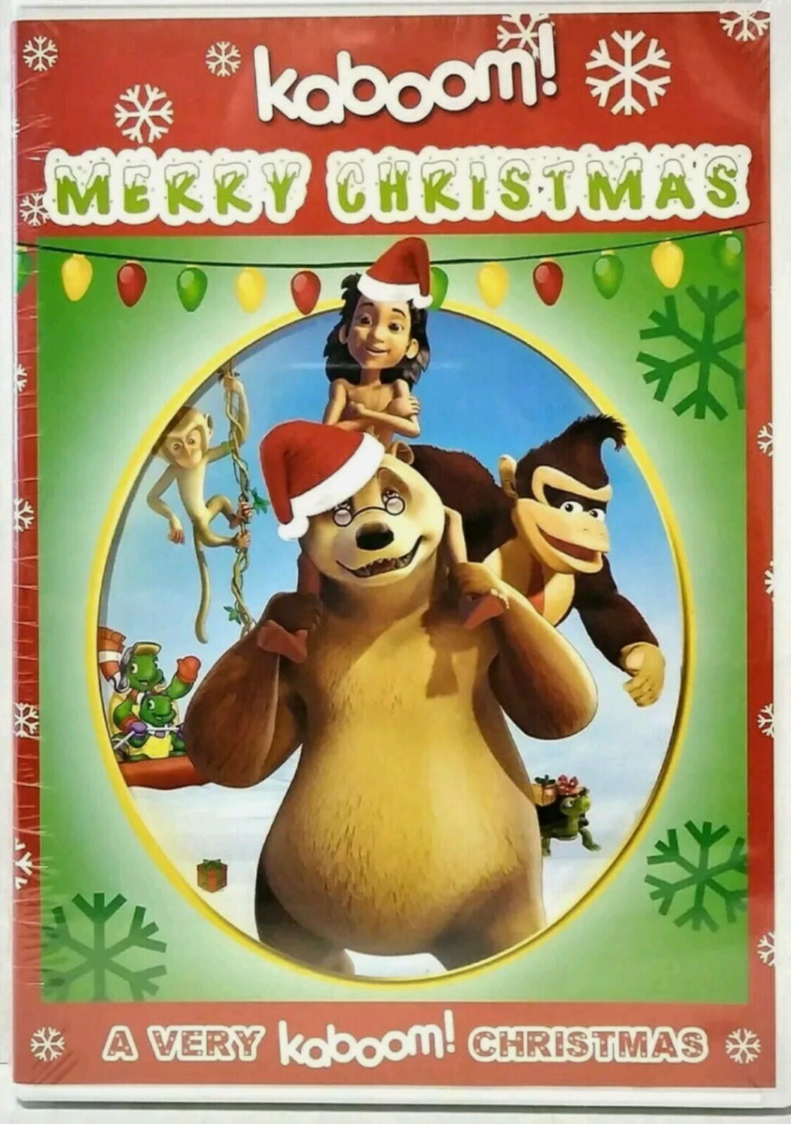 Kaboom! Merry Christmas DVD (Donkey Kong Country, Franklin, The Jungle ...