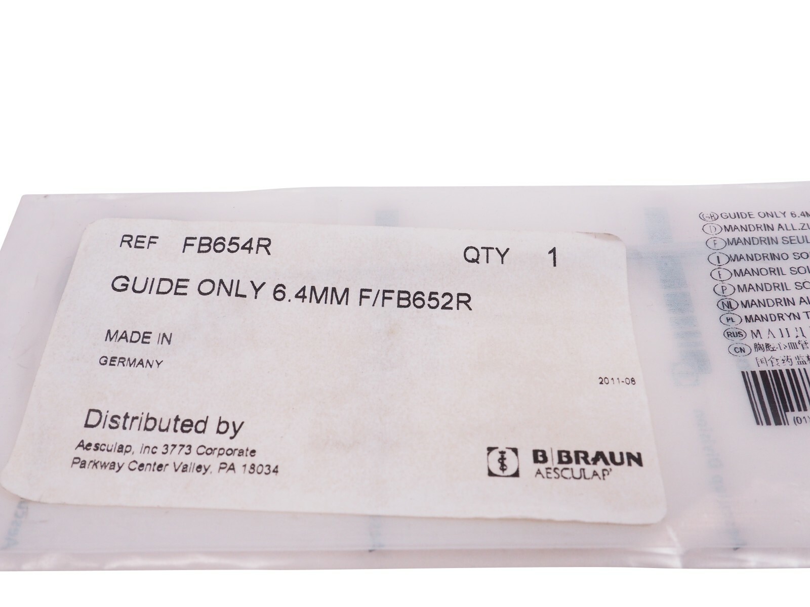 Aesculap FB654R Surgical Instrument for sale online | eBay