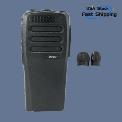 Black CP200d Replacement Front Housing Case Cover Kits For CP200D Radio ...