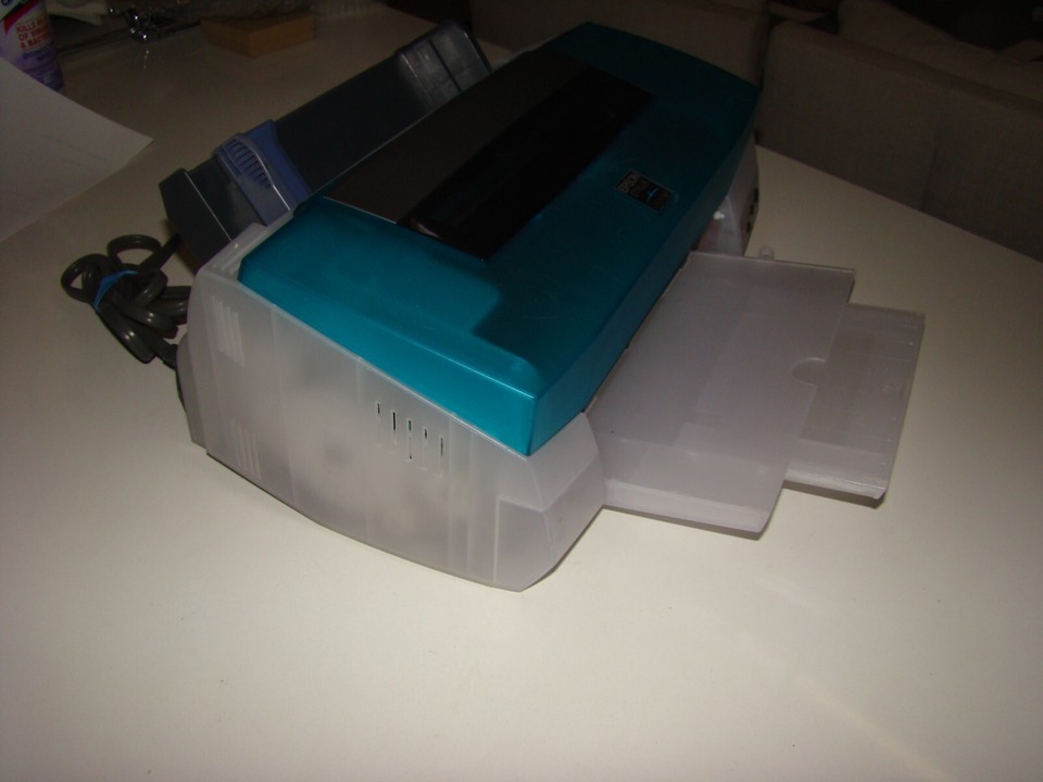 Epson stylus Color 740i Printer Translucent Blue (RARE) | eBay