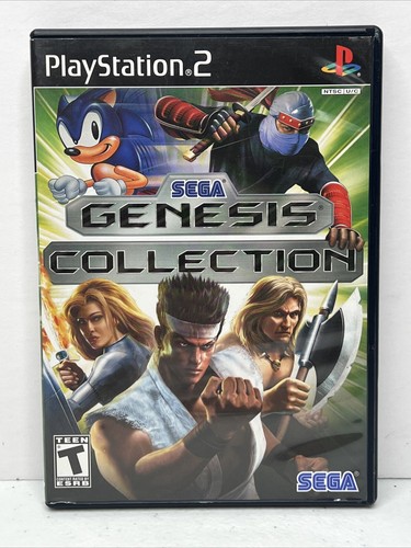 Sega Genesis Collection Sony PlayStation 2 PS2 CIB W/ Manual Tested ...
