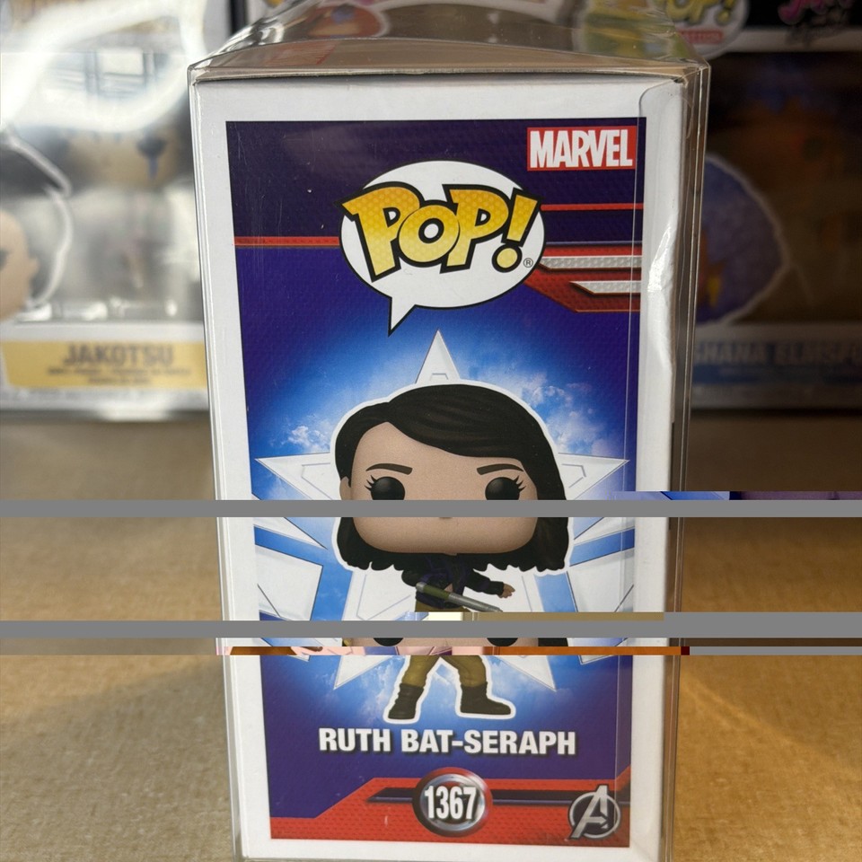 FUNKO POP! CAPTAIN AMERICA BRAVE NEW WORLD RUTH BAT SERAPH 1367 w/ pop ...