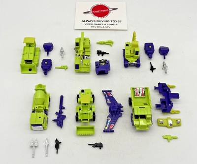 1985 Devastator Complete G1 Transformers Constructicon Figure | eBay